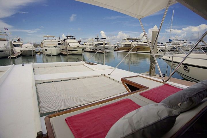 3 islands Catamaran yatch cruising Bamboo island, Rin Island and Monkey ...